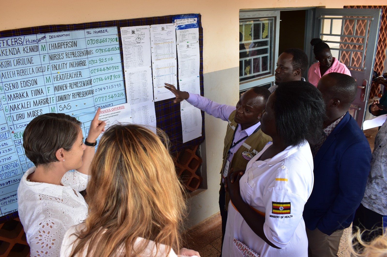 Ambassadors Visit Kalemungole HCIII with MUCOBADI | MUCOBADI